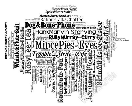 All About Cockneys & The 150 Top Cockney Rhyming Slang Phrases ...