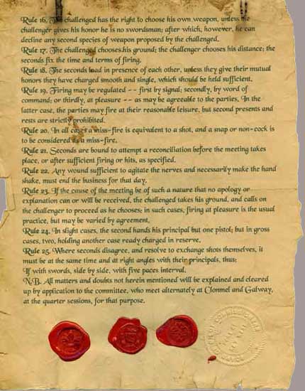 Duelling – A Matter Of Honour – Stephen Liddell