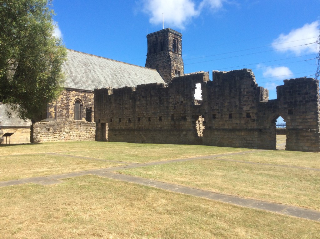 ST PAUL’S MONASTERY IN JARROW AND THE OLDEST STAINED GLASS WINDOW IN ...