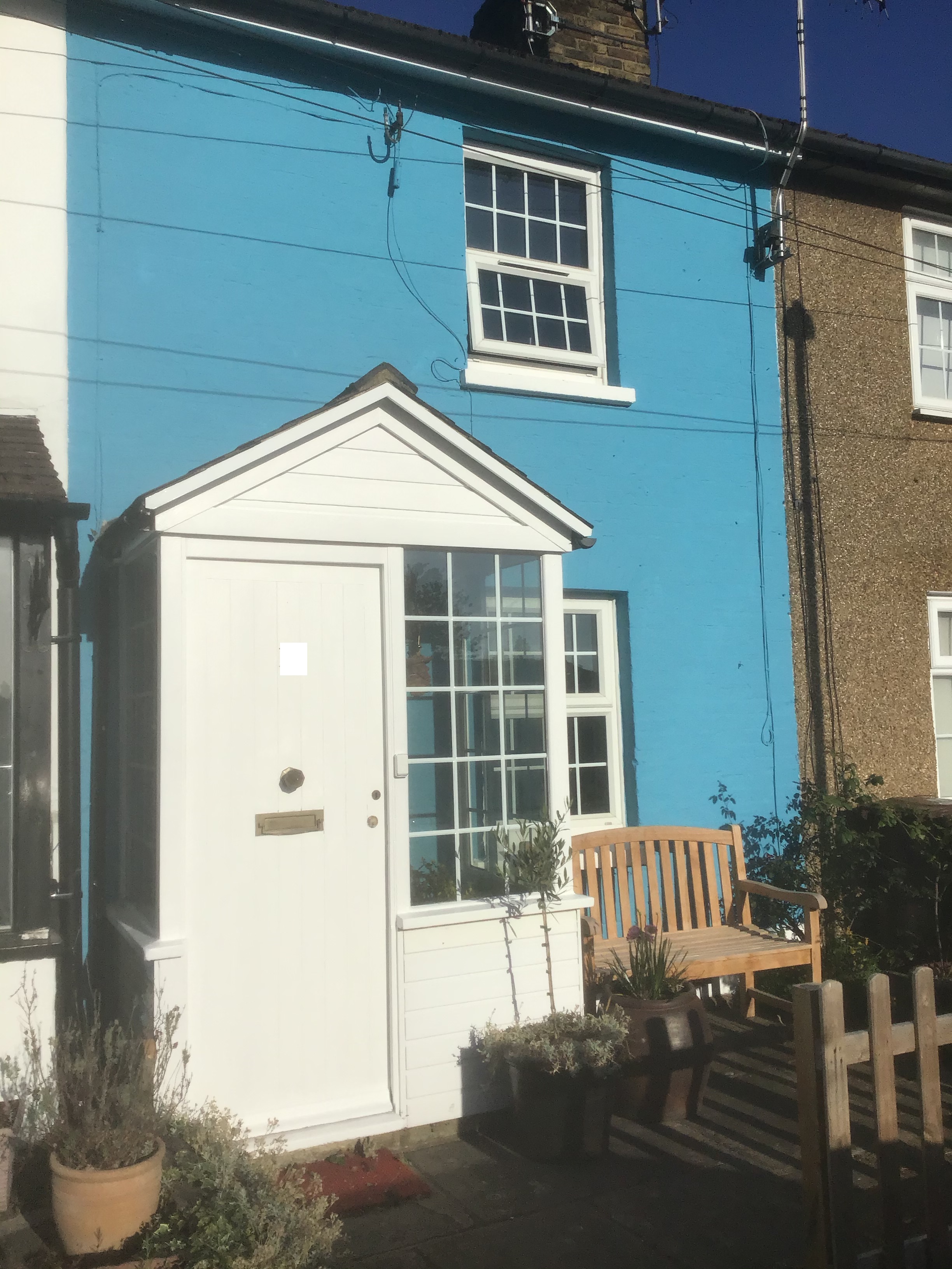 My instagrammable blue cottage – Stephen Liddell